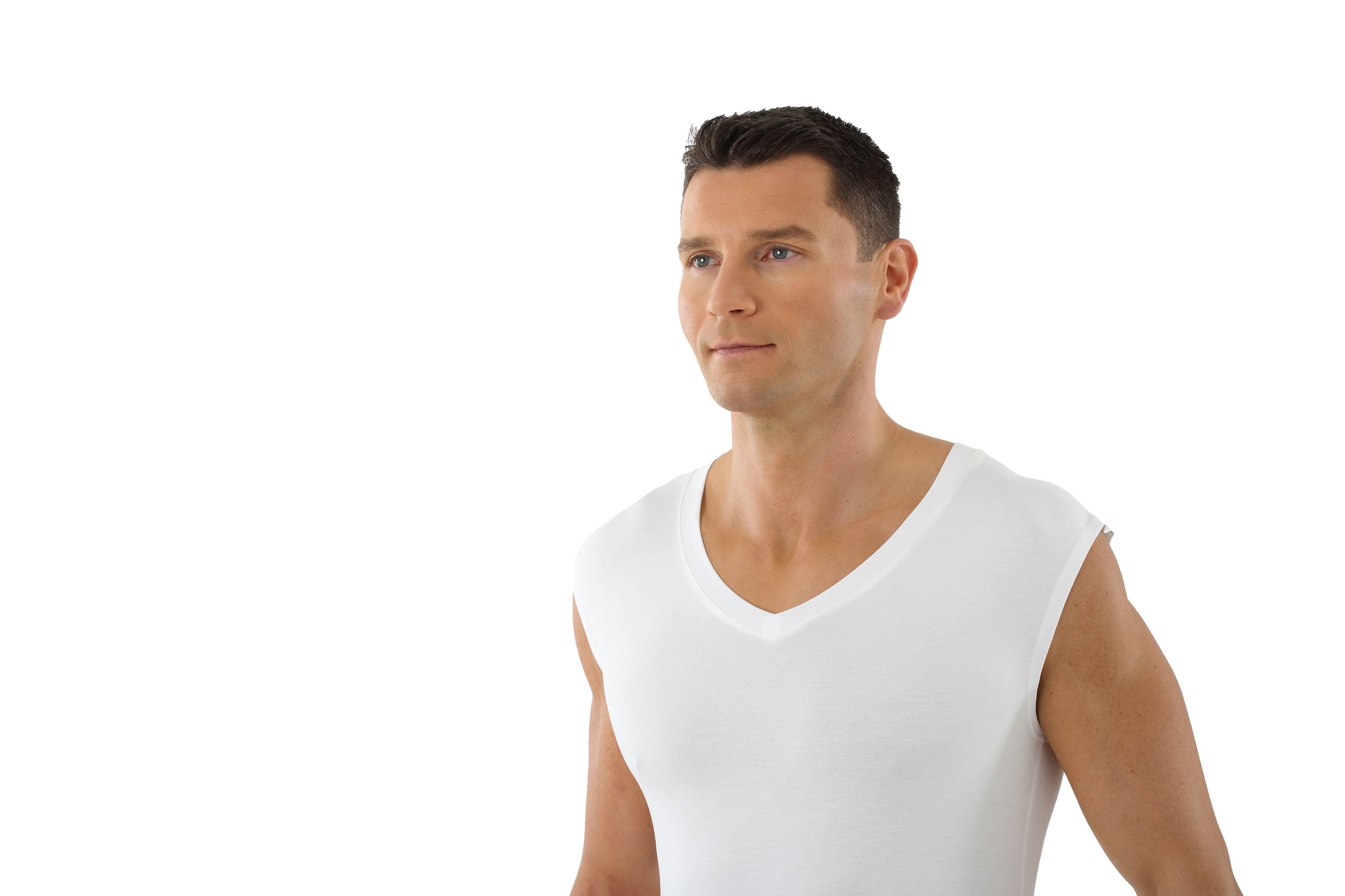 ALBERT KREUZ | Men's microfiber undershirt "Stuttgart" sleeveless with ...